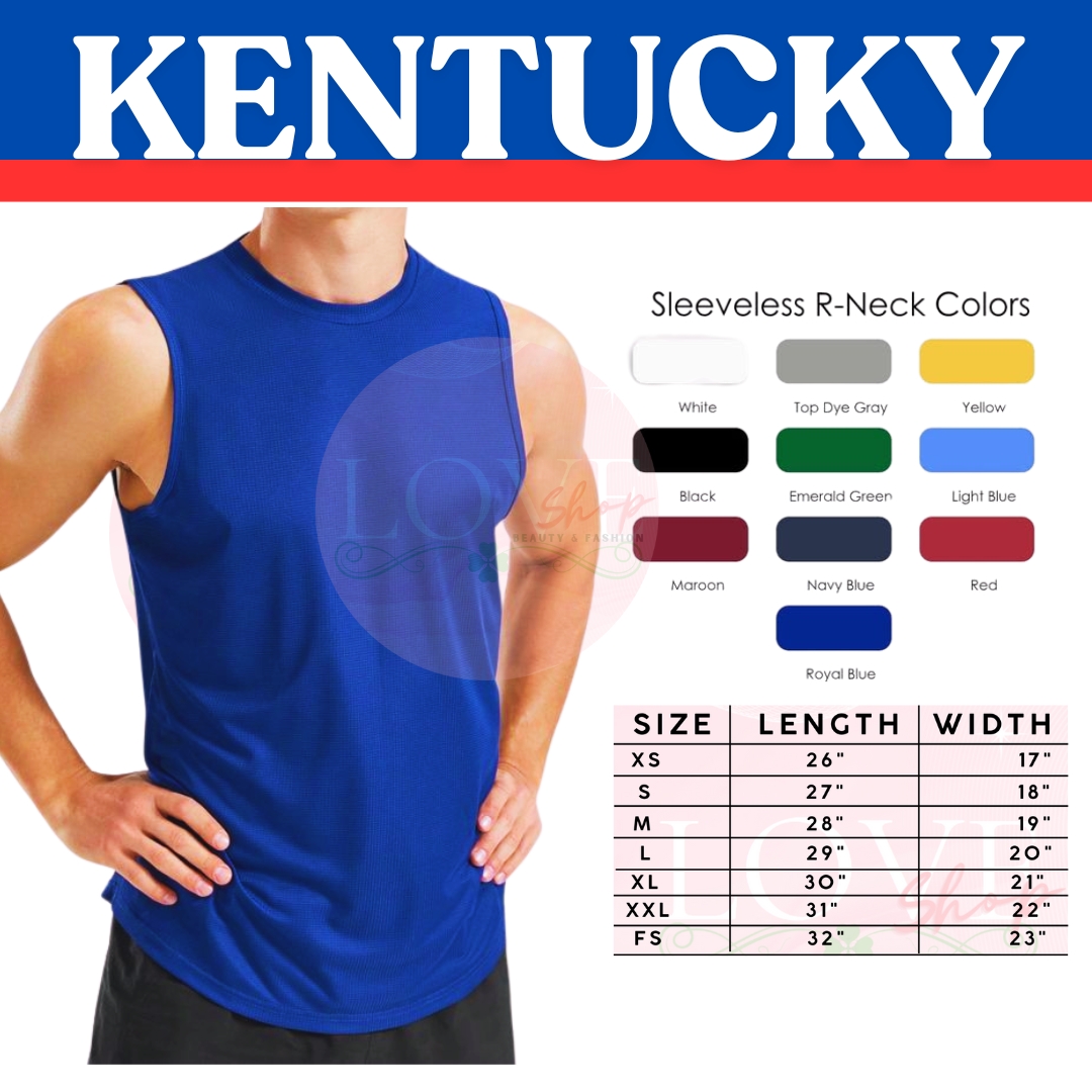 Kentucky Muscle Plain Colored Roundneck Sando for Men - Cotton ...