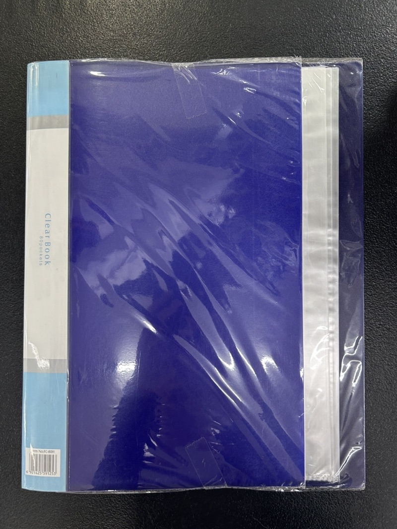 Clear Book A4 and Long - 60 / 80/ 100 pockets- Clearbook - Carpenter ...