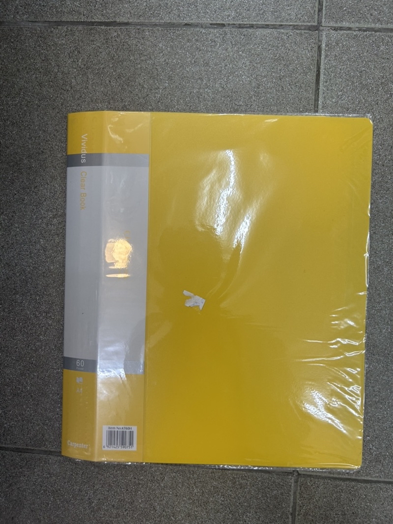 Clear Book A4 and Long - 60 / 80/ 100 pockets- Clearbook - Carpenter ...