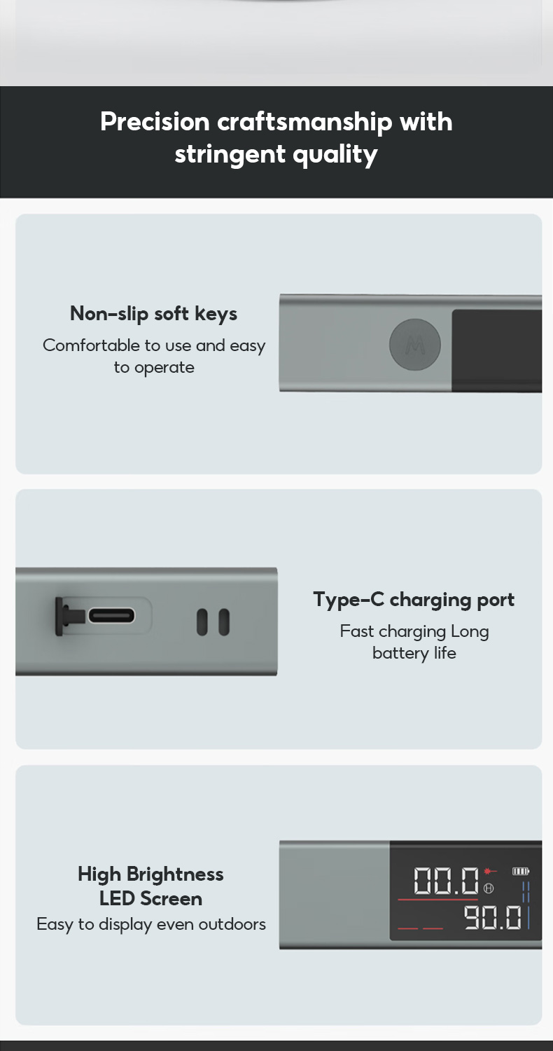 Xiaomi Duka Infrared Laser Horizontal Projection Angle Instrument ...