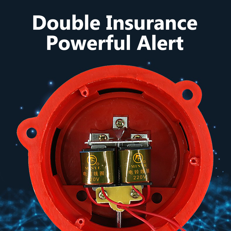 Fire Alarm Bell 4"/6"/8"/10"/12" Manual Switch Home Safe Mall Office ...