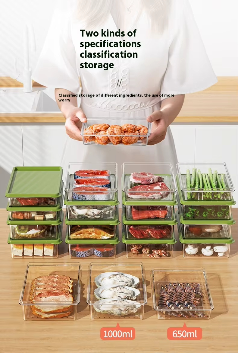 Food Tray Food Container Refrigerator Fruit Vegetable Food Storage Box ...