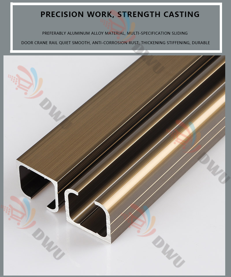 Sliding Door Roller Set 80 to 100kg With 1M 2 Meter Track And Pulley ...