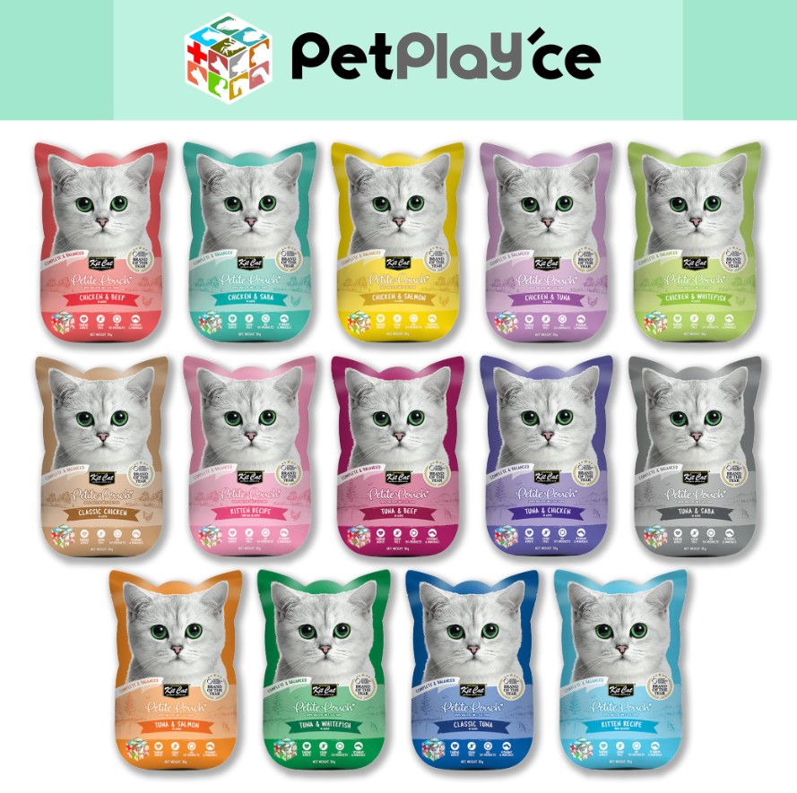 Kit Cat Petite Pouch 70g pouch Wet Cat Food | Shopee Philippines