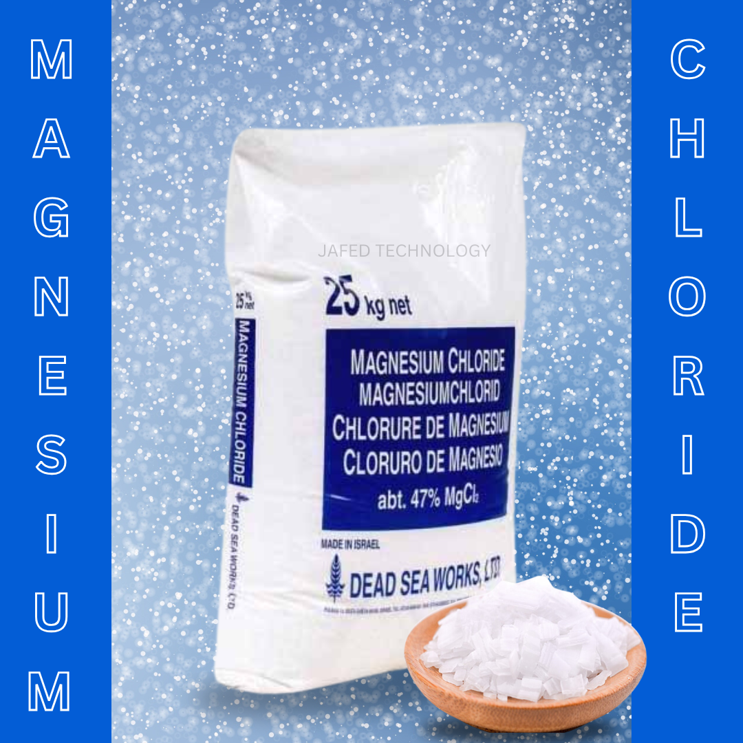 [JAFED] Magnesium Chloride Flakes Dead Sea Salt from Israel for Making ...