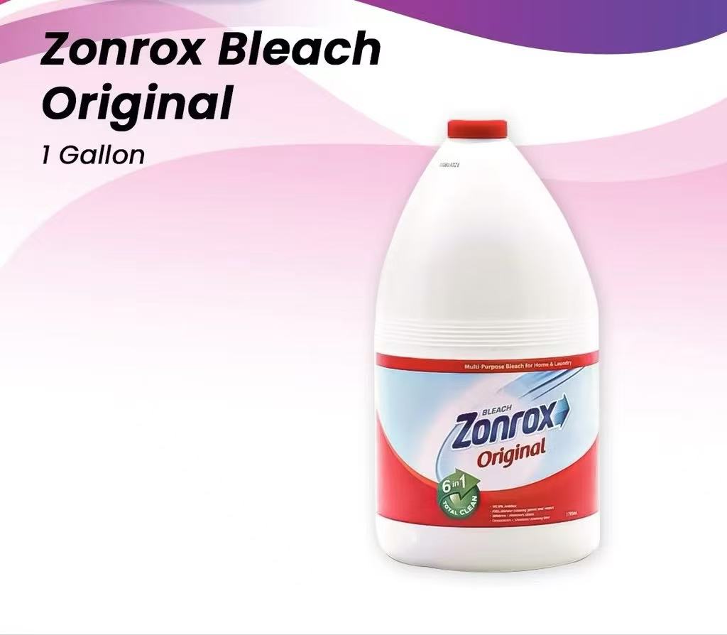 ZONROX Original and Colorsafe 3600ml | Shopee Philippines