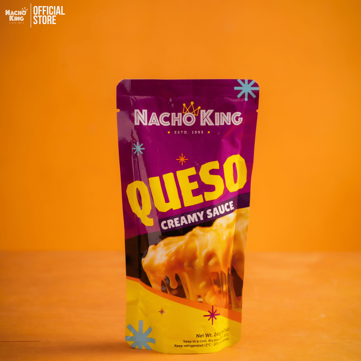Nacho King Queso Creamy Sauce 240g | Shopee Philippines