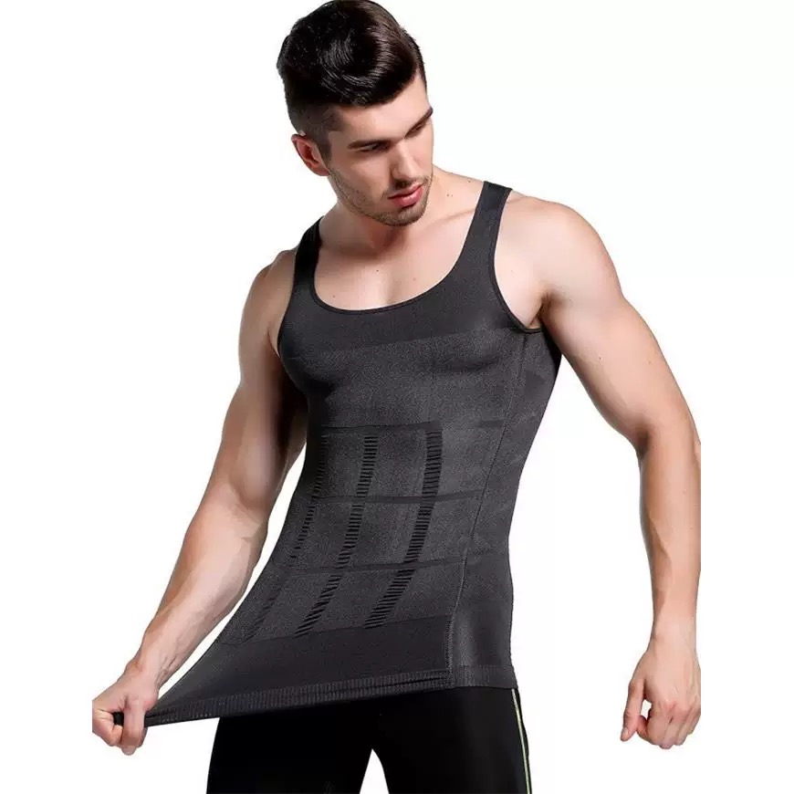 TV102 Slim N Lift slimming Shirt For Men Abdominal Slimming Body Sando ...