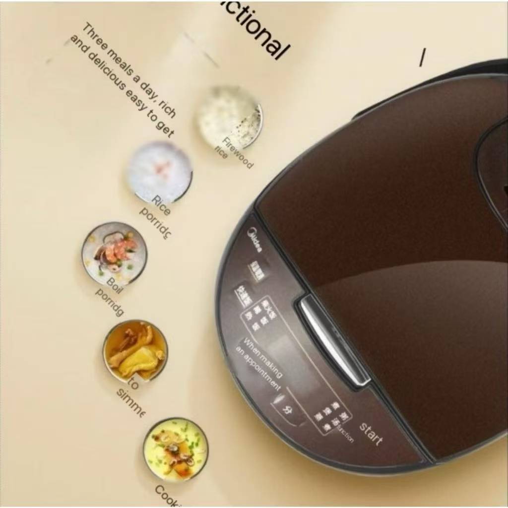 Midea 3L Digital Multi Cooker Smart Control Multicooker 10 Cups Rice ...