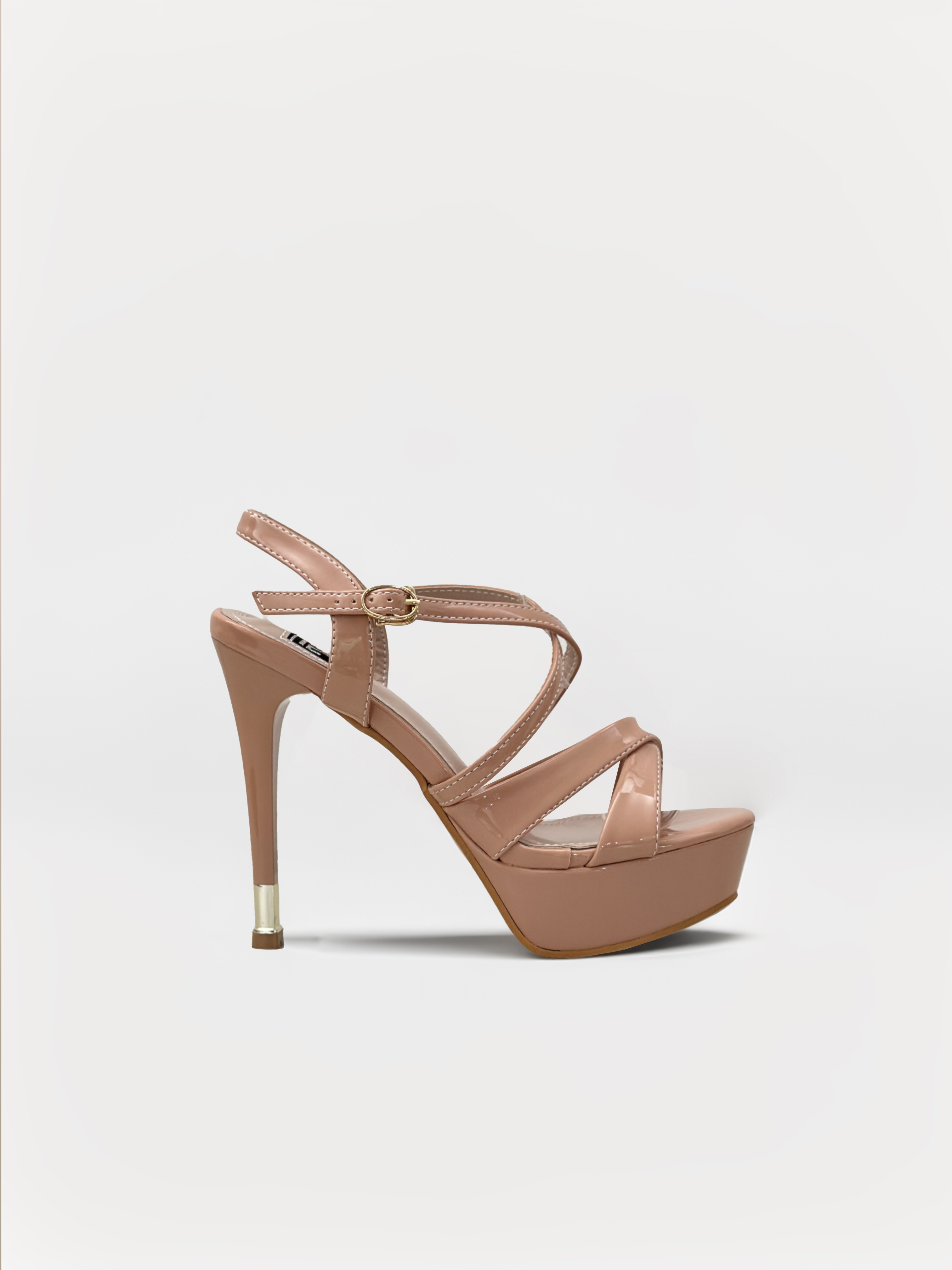 5 INCHES TC PAGEANT HIGH HEELS ELEGANT DESIGN NUDE COLOR | Shopee ...