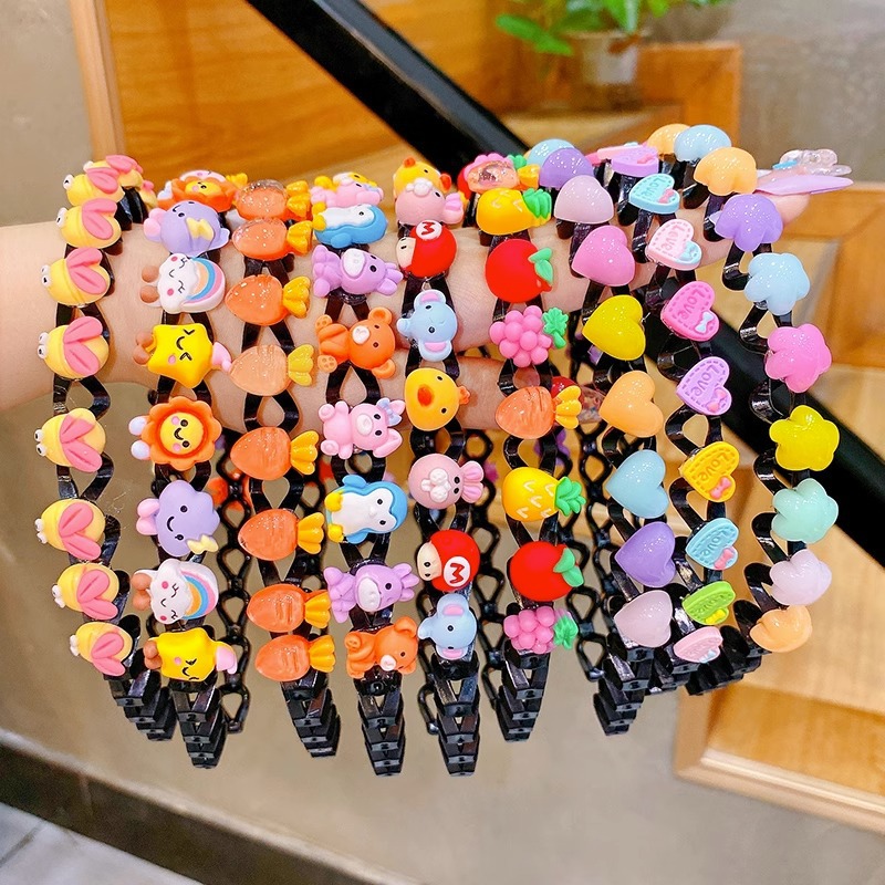【GRAB N' SHOP】Non-Slip Hair Band for Girls Cartoon Cute Sweet Headbands ...