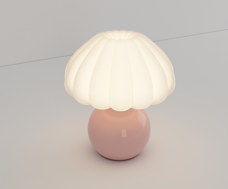 LED Bedside Lamp Night Light Warm LED Christmas Wedding Gift Ceramic ...