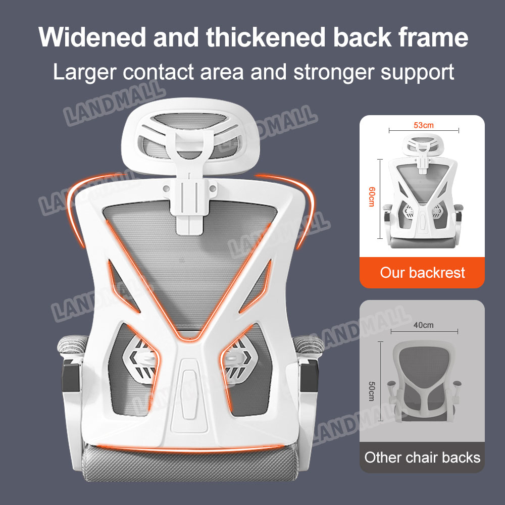 Korean Office chair Mesh Ergonomics Chair Office Chair Computer Chair ...