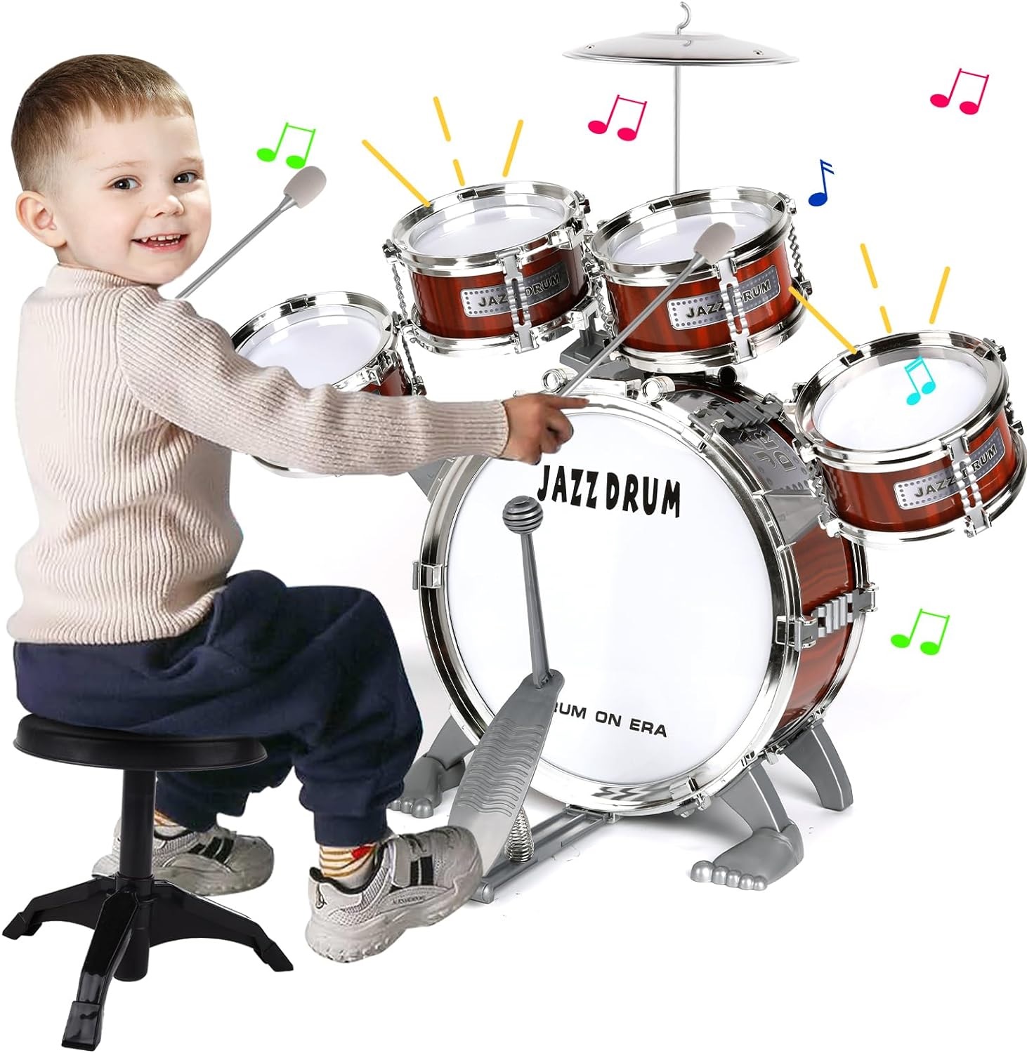 Kids Drum Set Jazz Drum Set Drum set for boys girls best seller best ...