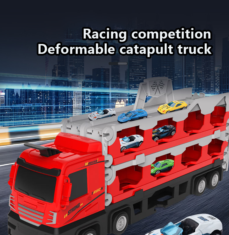 Children's Car Toy Boy Car Toy Morphing Car Big Truck Ejection Car ...