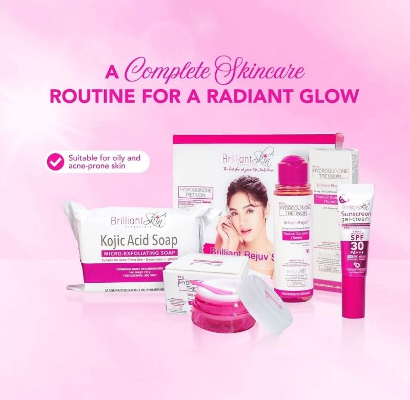 ‼️LOWEST Brilliant Skin Rejuvenating Set - Anti-Acne, Whitening, Pore ...