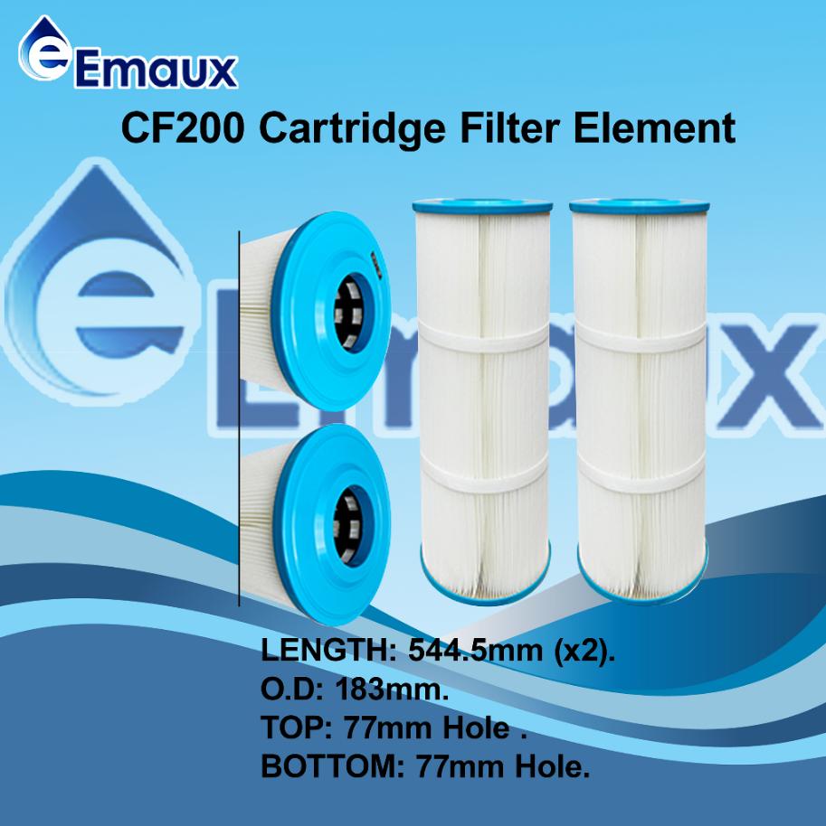 EMAUX Cartridge Filter Element Replacement -- CF25 | CF50 | CF75 ...