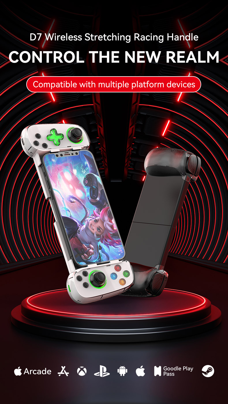 BSP D7 Mobile Phone Wireless Gaming Controller for Android Switch PC ...