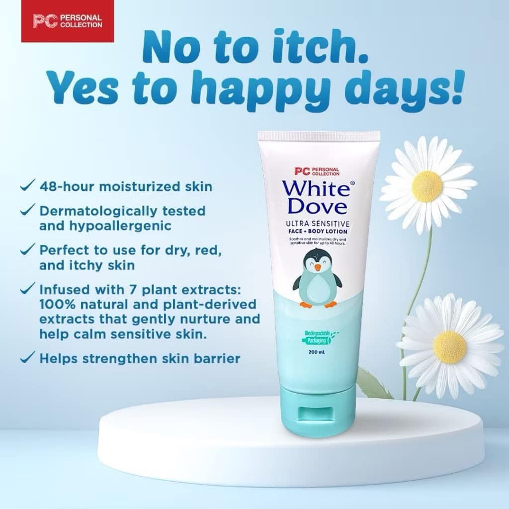 PC White Dove Ultra Sensitive head to toe wash | Shopee Philippines