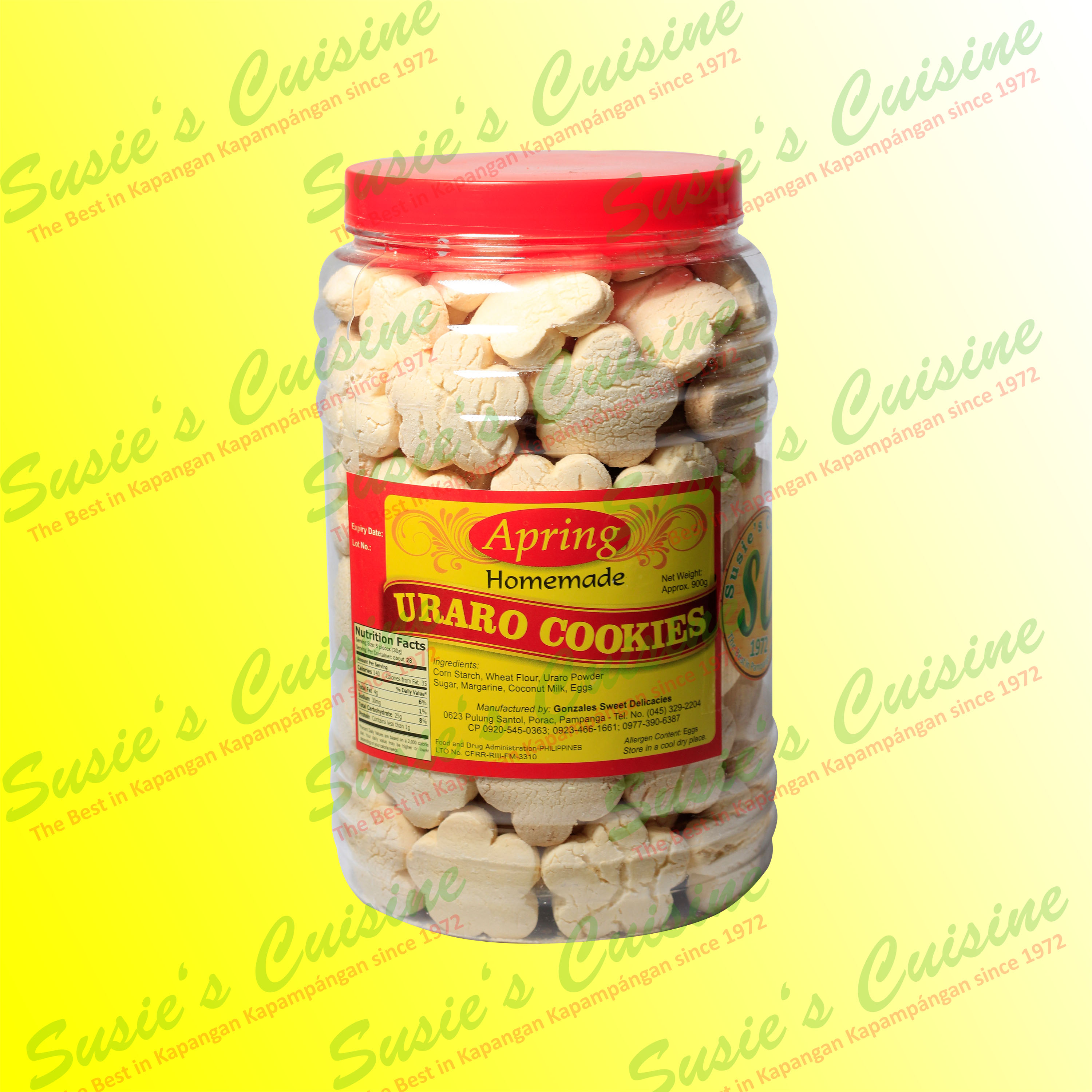 SC Apring Uraro Cookies 900g | Shopee Philippines