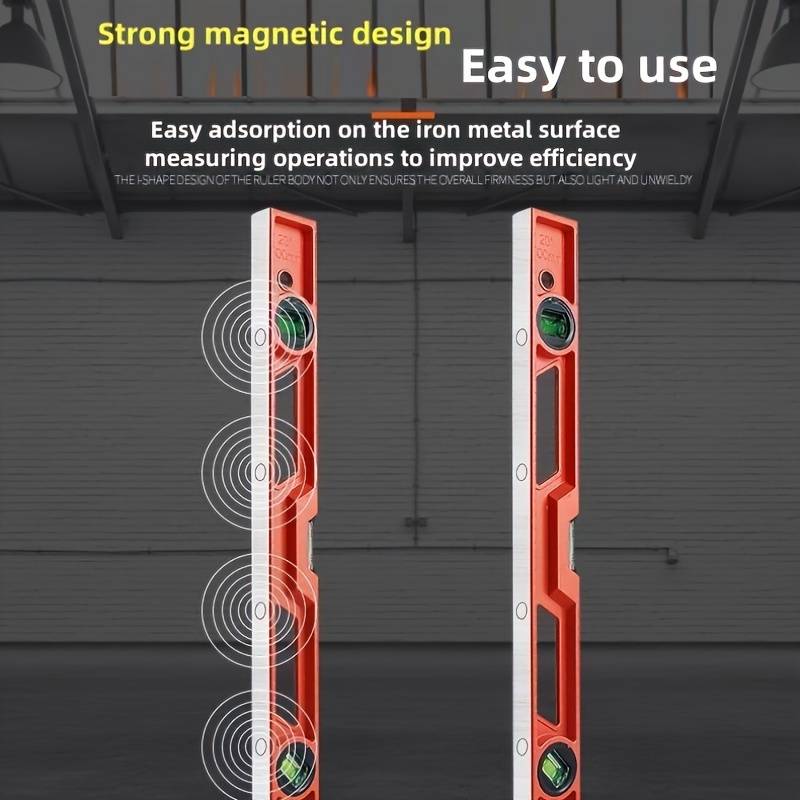 DURALEVEL Magnetic Level – Durable Aluminum, Golden Finish, Accurate ...