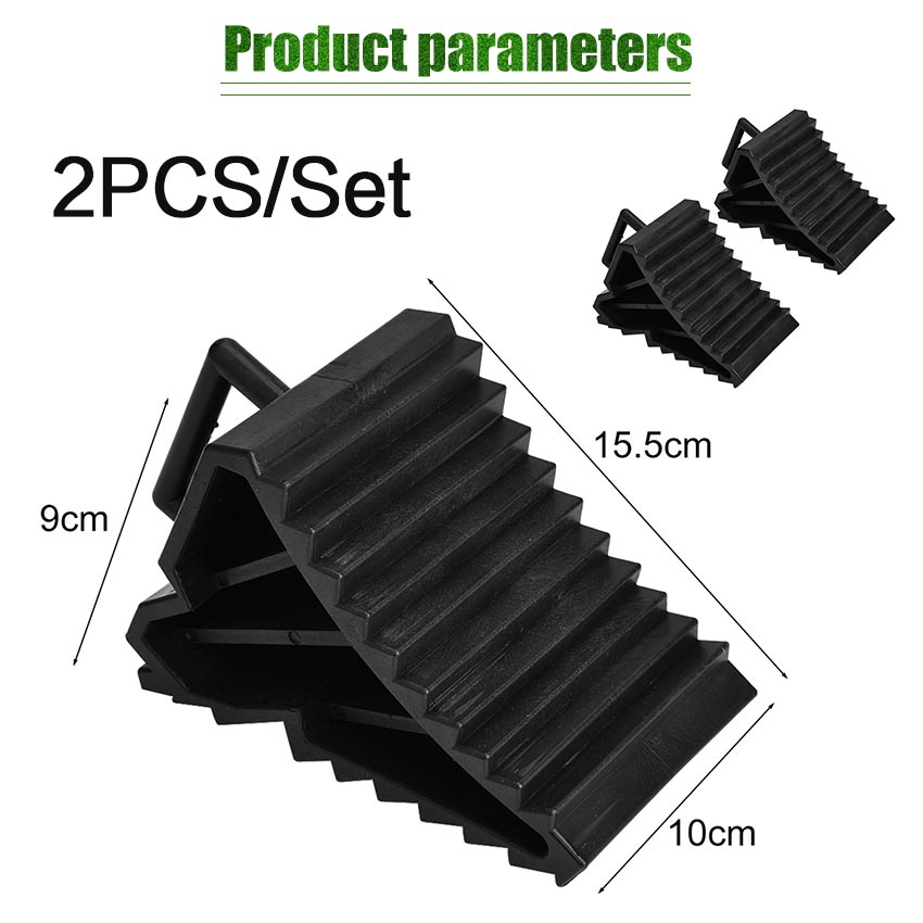 Sportias Car Truck Anti-slip Tire Stopper Portable Tire Positioner Tyre ...