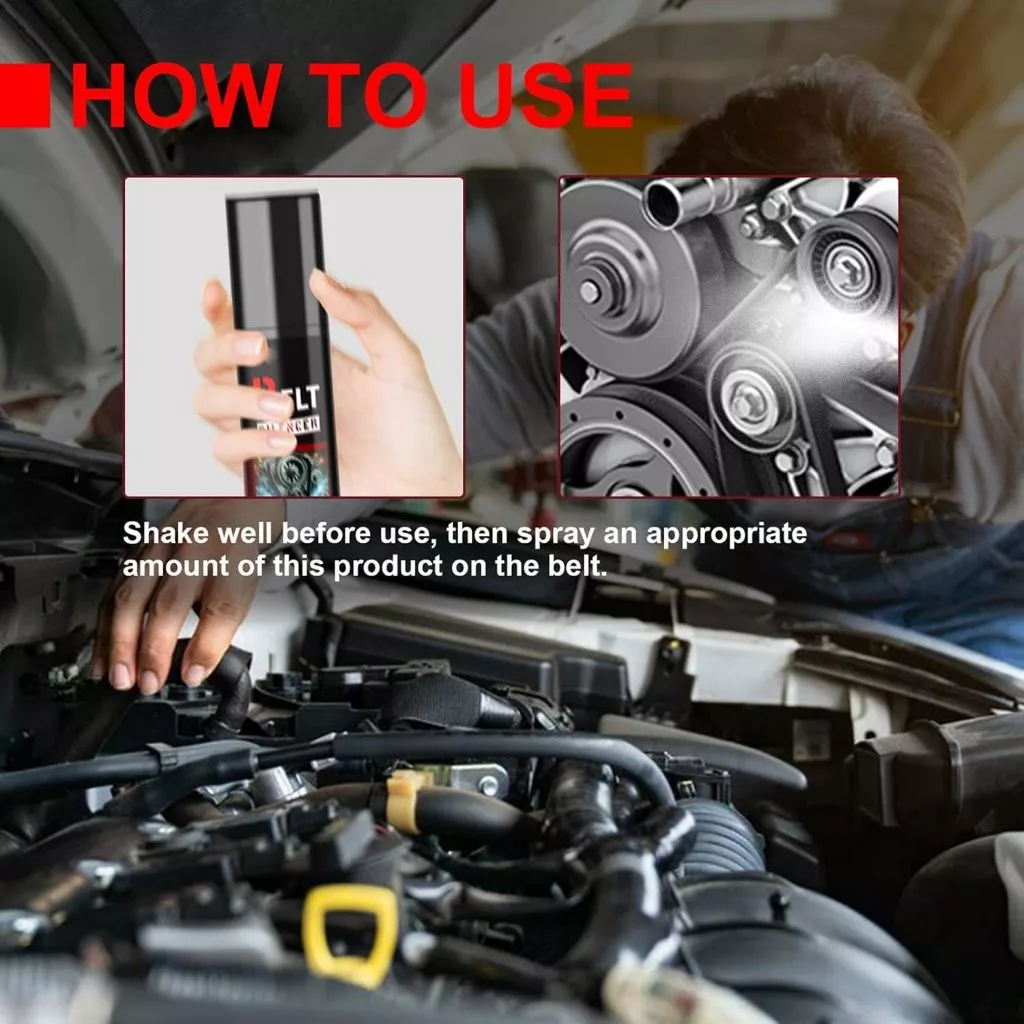 MOTUS【BUY 1 TAKE 1】720ML Automotive Belt Dressing Spray Car Engine Belt ...