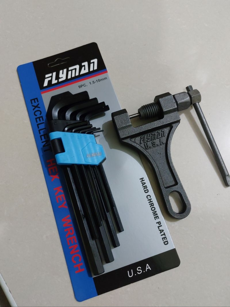 FLYMAM ALLEN WRENCH SET/CHAIN CUTTER ORDINARY | Shopee Philippines
