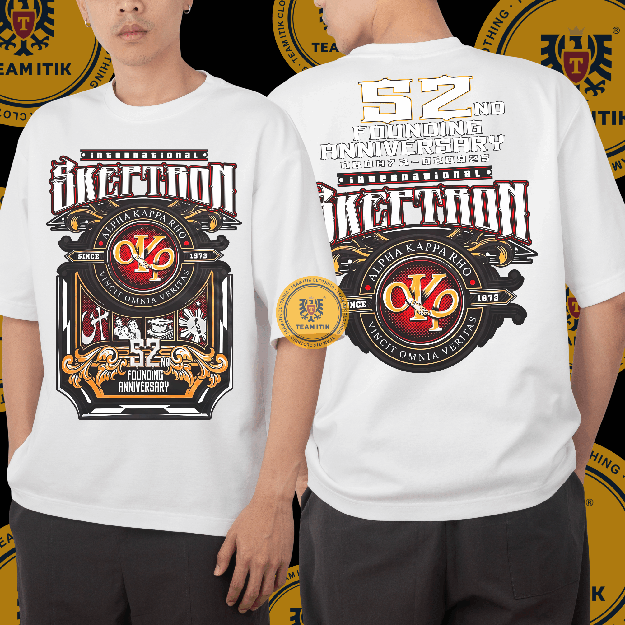 2025 Akp 1973 Alpha Kappa Rho A38 52th New Design Anniversary Skeptron ...