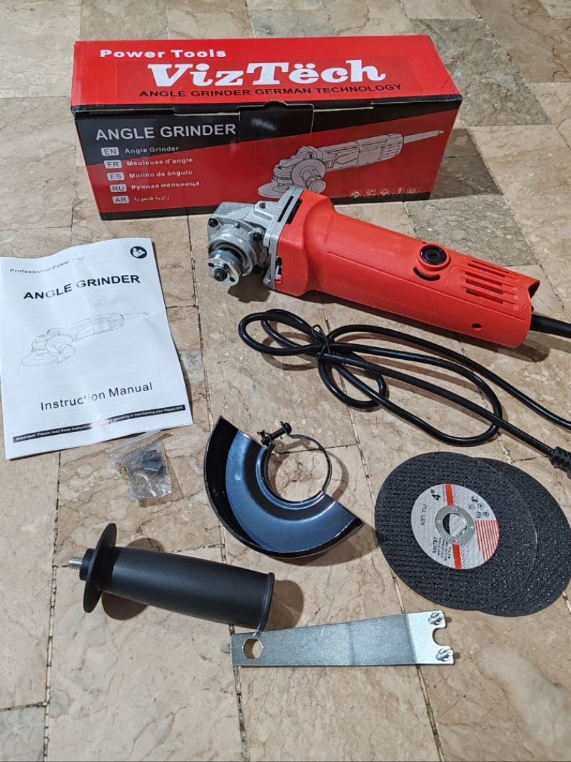 VIZTECH Angle Grinder (Wired) | Shopee Philippines