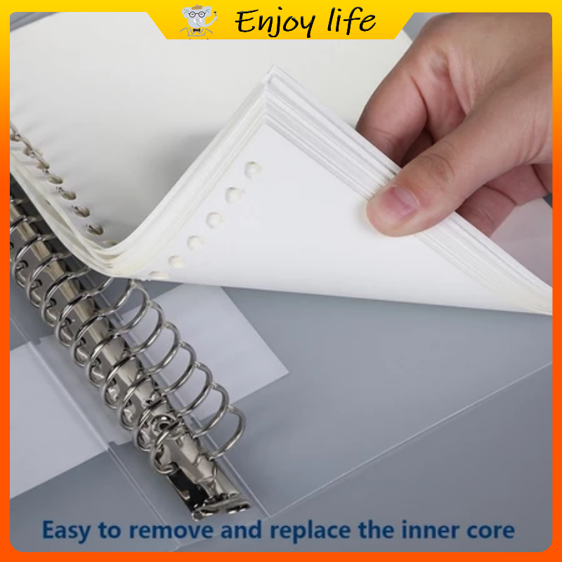【On Hand】10PCS A5/B5/A4 Refill pages/ loose leaf Notebook binder Refill (60 leaves) | Shopee ...