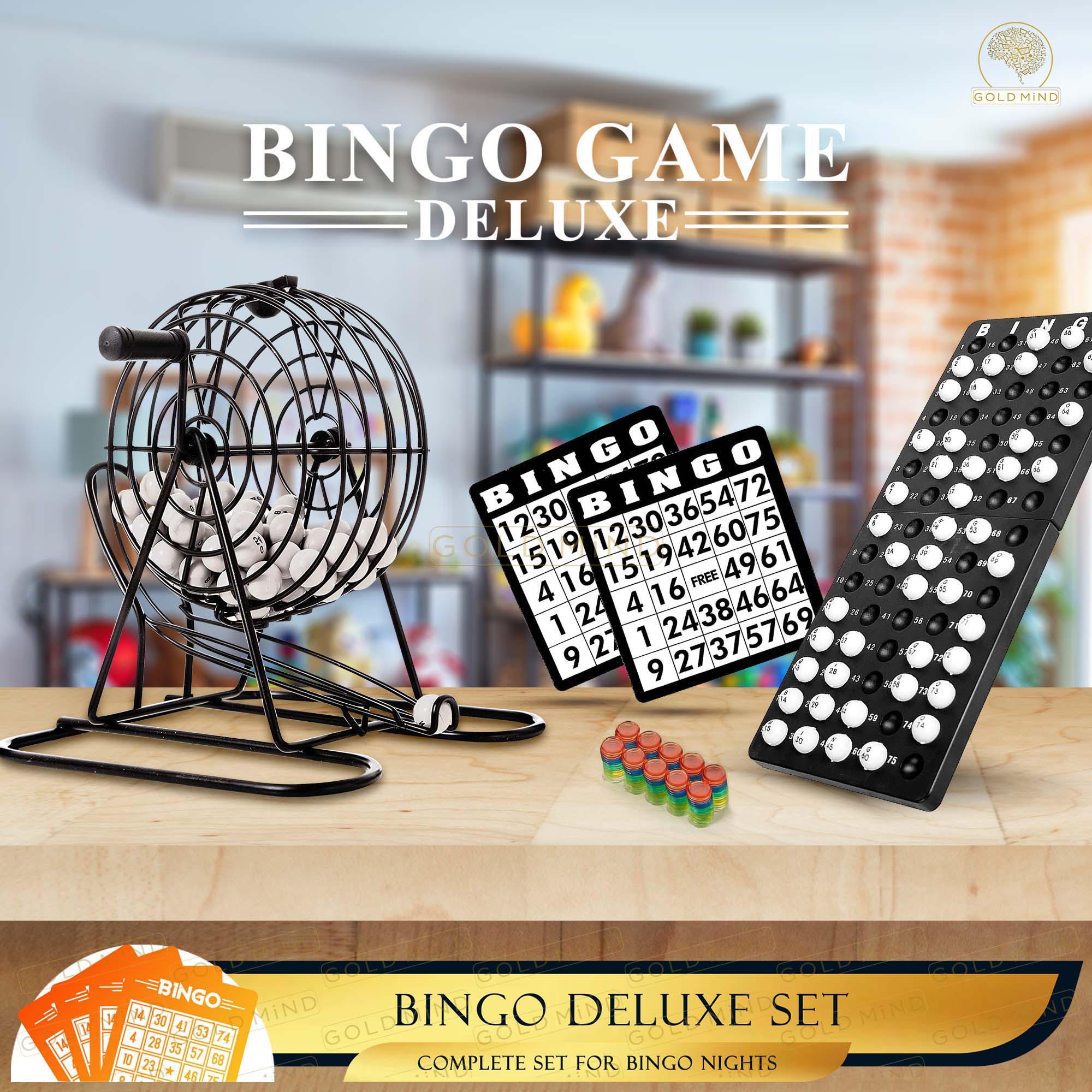Bingo Game Deluxe Set /Bingo Balls Only /Bingo Cards | Shopee Philippines