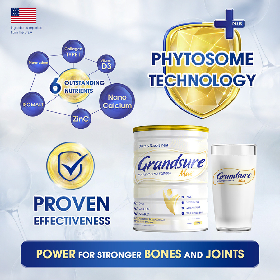 Grandsure Max Gold Milk Colostrum Milk Adult Nutritional Milk Powder ...