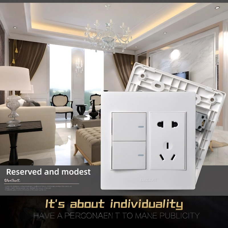 Jacksun Switch Cocket Multifunctional Cocket Switch 1 2 3 Holes ...