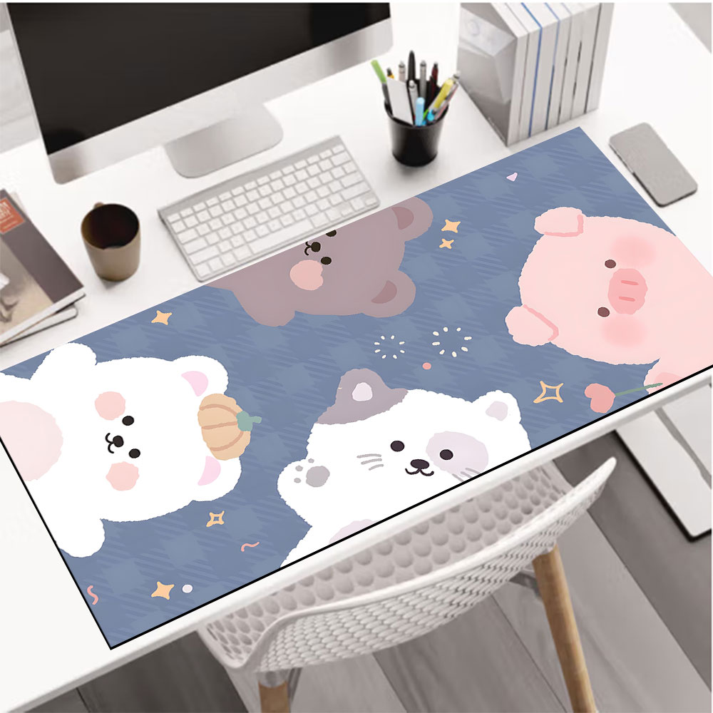 1pc Comic animals Large Mouse Pad Anti slip Desk Mat Gaming mat gaming ...