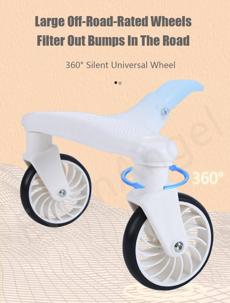 Flybb Baby Toddler Stroller High View Stroller Two Way Stroller Bike Lightweight Foldable ...