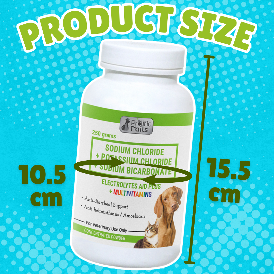 LKJ_Prolific Tails Electrolytes Aid Plus + Multivitamins Anti-diarrheal ...