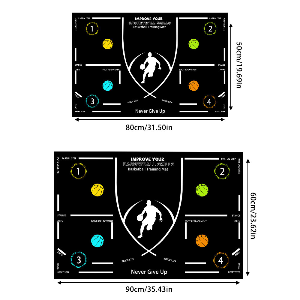 Basketball training mat Non Slip Soundproof used for basketball ...