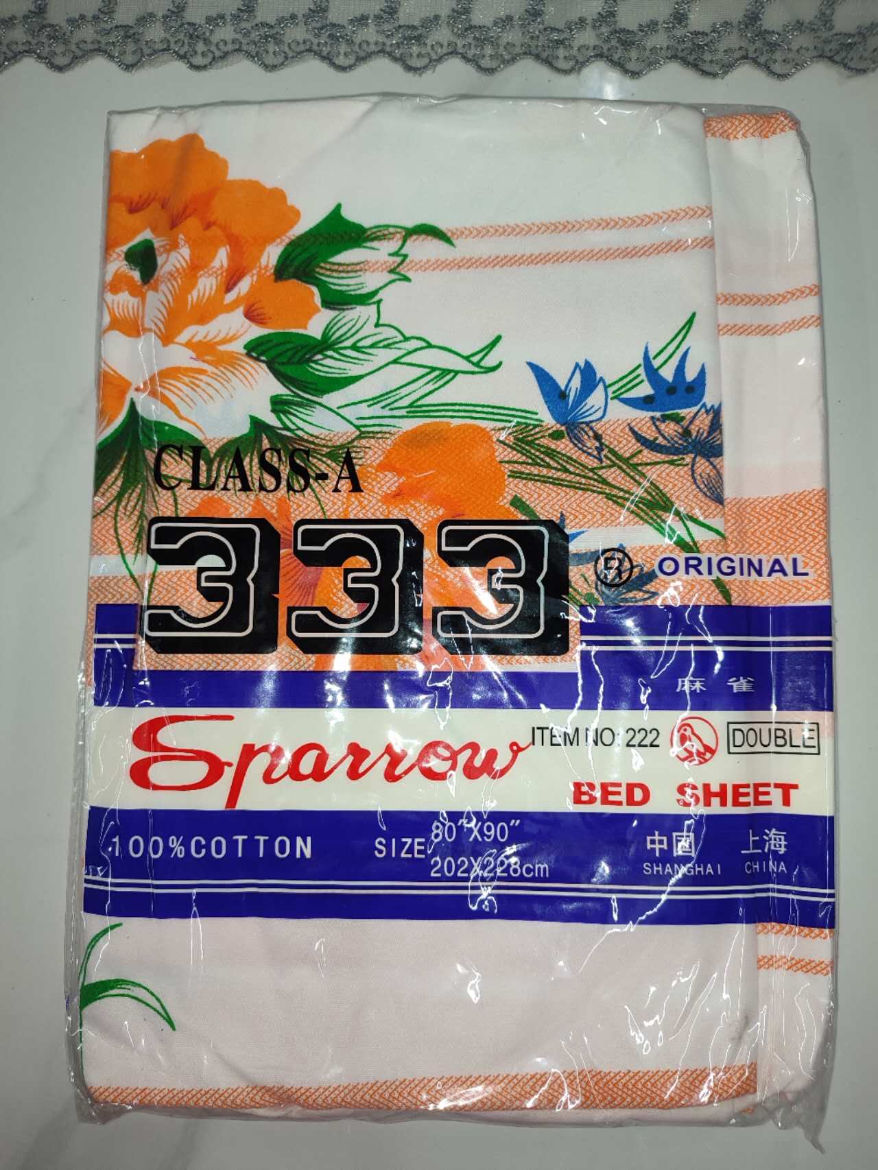 X.F CANNON 333 Kumot DOUBLE SIZE Original Economy Class 333 Cotton ...