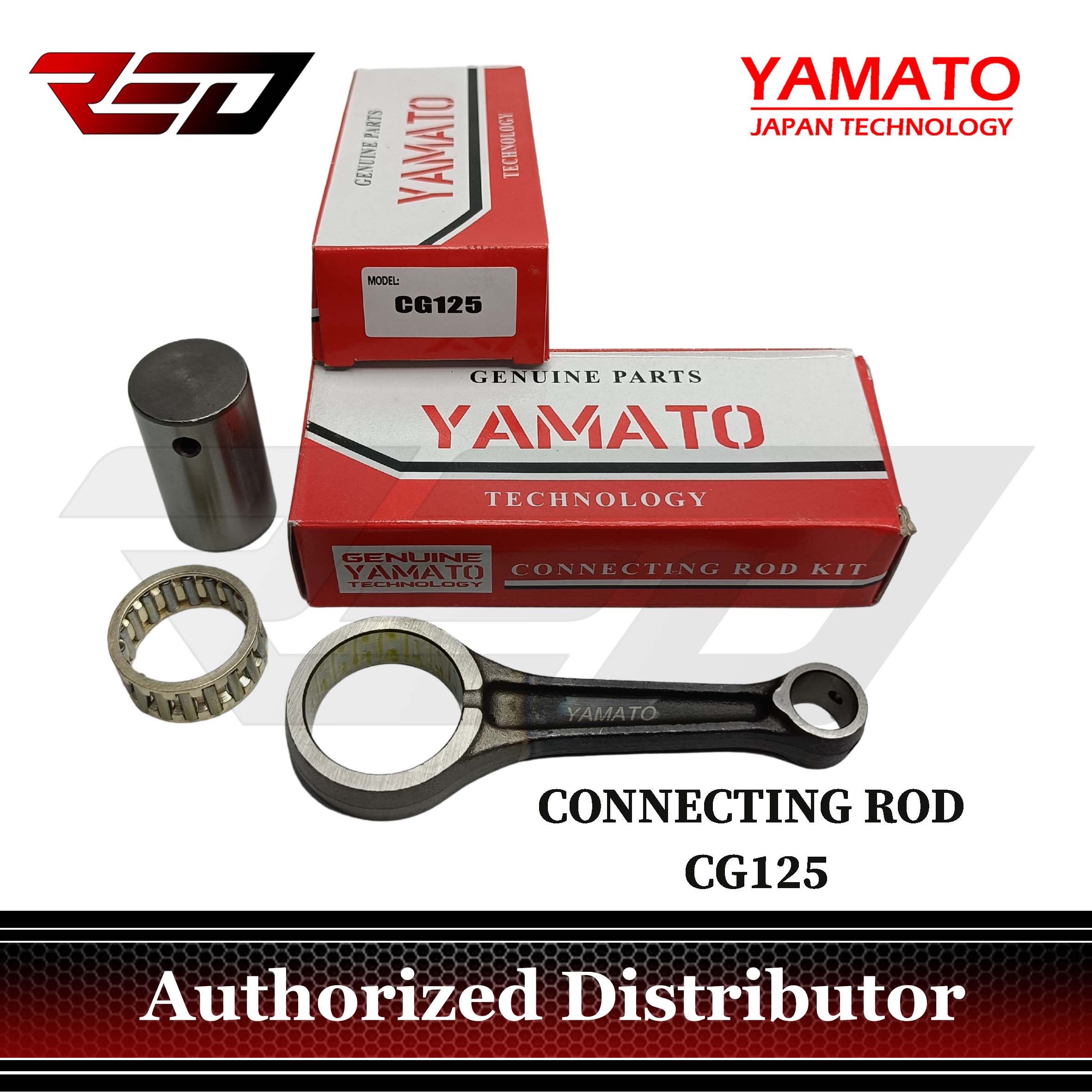 Connecting Rod Kit YAMATO CG125 / TMX125-Alpha / XRM110 | Shopee ...