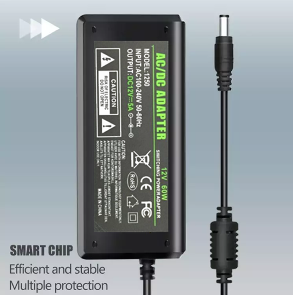 AC / DC 12V 3A / 5A /6A /8A For CCTV/TV Plus/WIFI Routers/DVR/LED Strip ...
