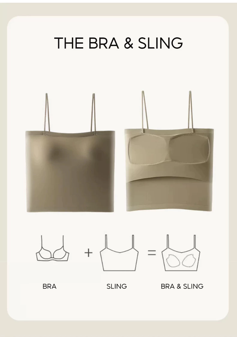 Ladies Sando Tube Sexy Back With Padded Bralette Spaghetti Sleeveless ...