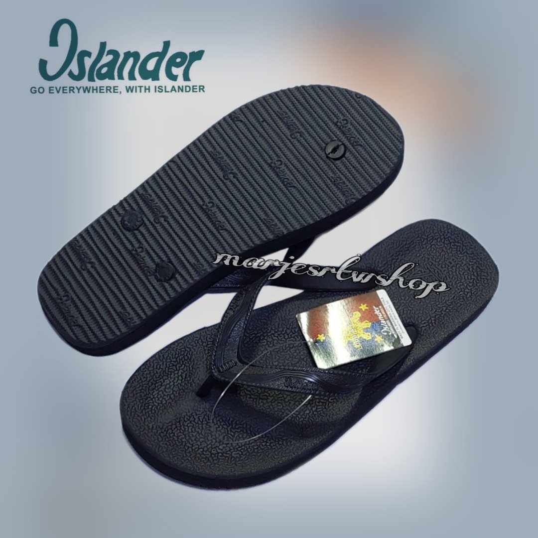 ISLANDER Slippers for Mens NAUTICA ( BLACK ) | Shopee Philippines