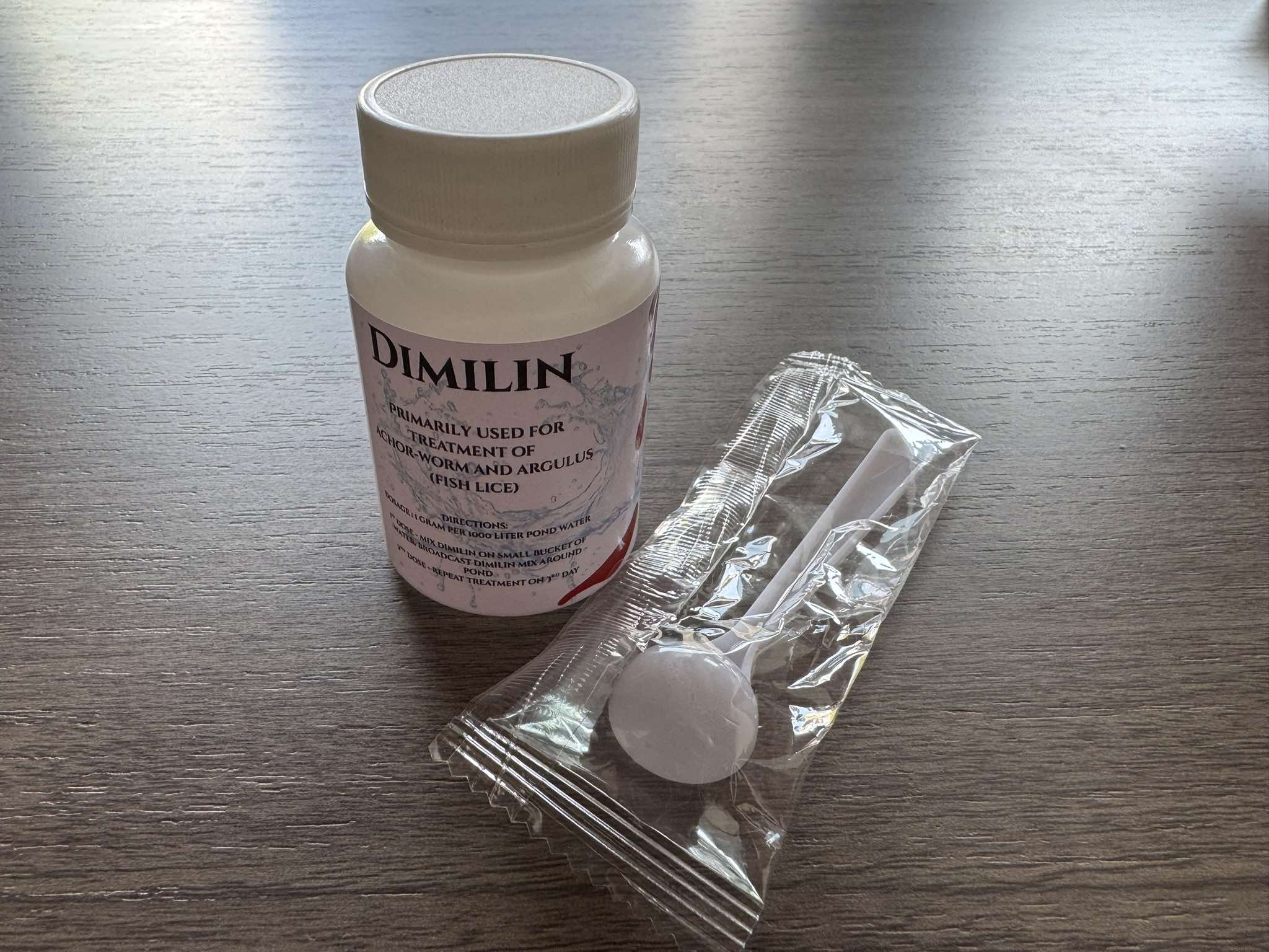 Dimilin Powder Anti-Parasite Koi Treatment (25gram bottle) | Shopee ...