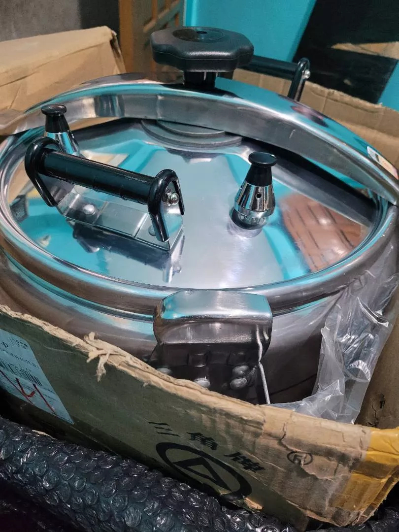 30L-80L stainless big pressure cooker/heavy duty/standard hanabishi ...