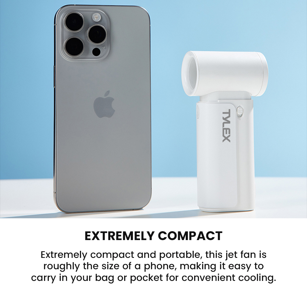 TYLEX XM72 Pocket Turbo Fan Strong Cooling Wind Extremely Compact ...