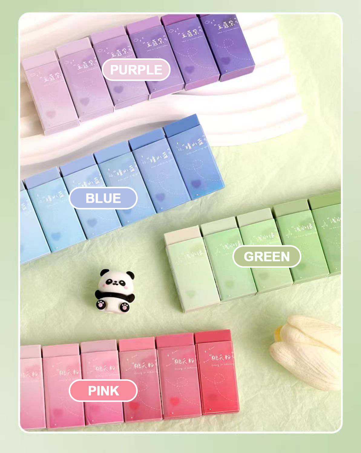 Eraser for elementary school students, large size, shavings free, clean ...