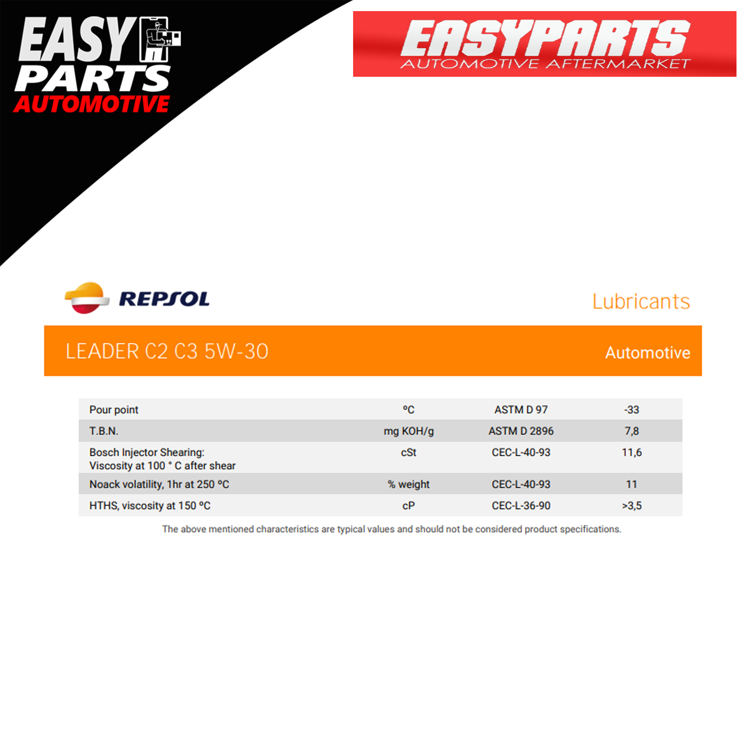 Repsol Leader C2C3 5W-30 Honda Models 4L with Free Oil Filter | Shopee ...