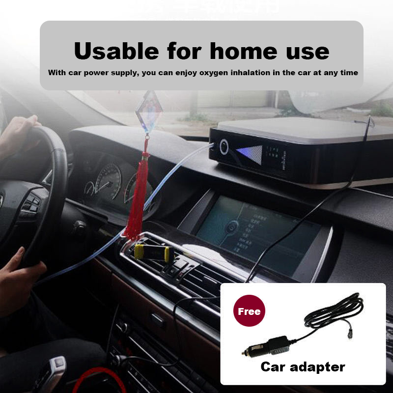 【Fast 24H Dispatch】Portable Oxygen Concentrator 1L Home Car Use with ...