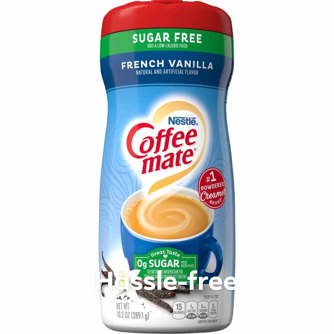 NESTLE COFFEE MATE FRENCH VANILLA POWDER COFFEE CREAMER/SUGAR FREE (425 ...